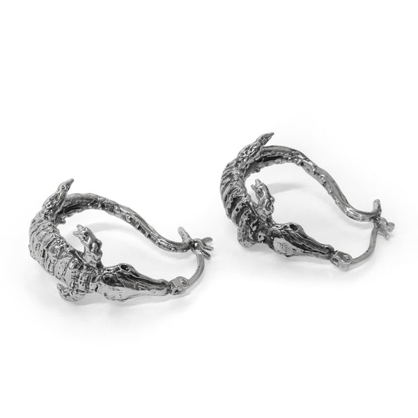 Alligator Hoop earrings – Candice Tripp