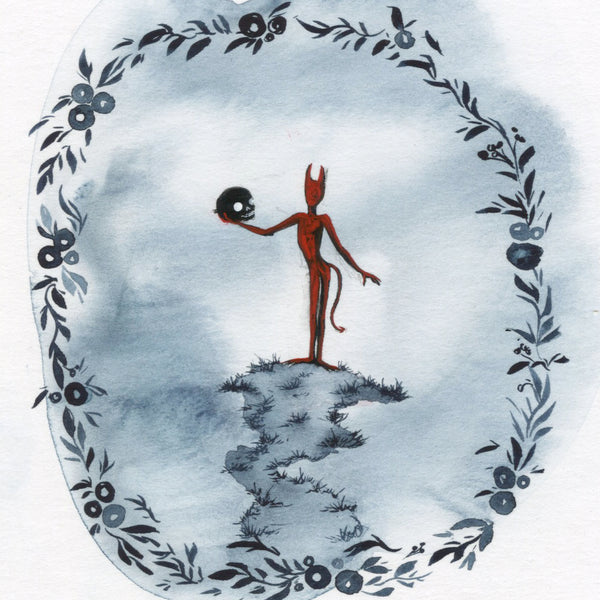 Pocket Devil and his best friend – Candice Tripp